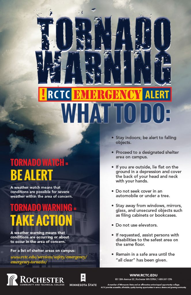 Severe Weather Awareness Week - Rochester Community and Technical College
